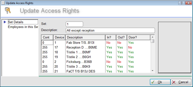 CS Time Features - Access Control